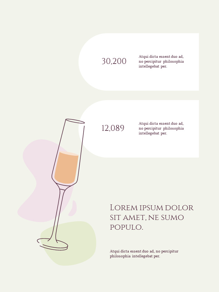 Tasting Wine computer ppt background