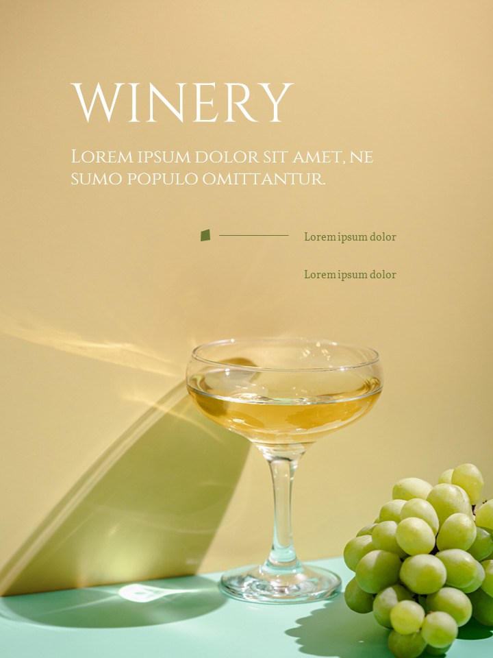 Tasting Wine computer ppt background