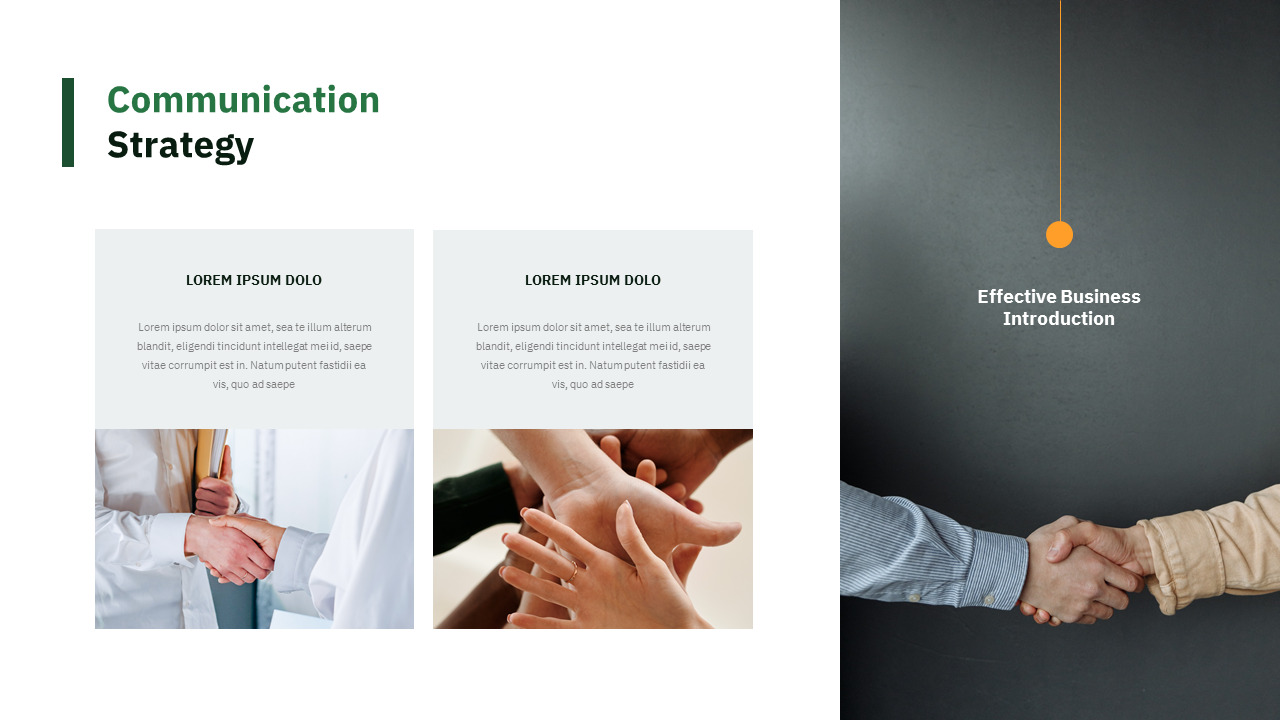 Effective Business Introduction Custom Google Slides