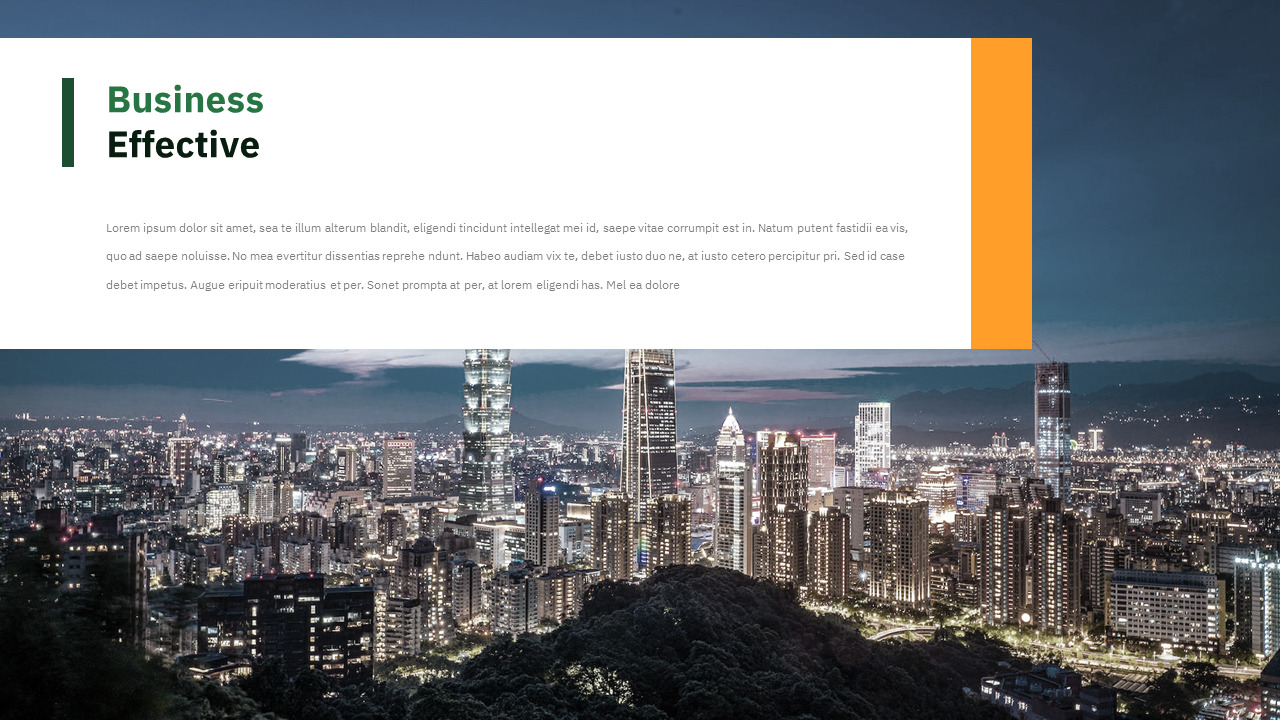 Effective Business Introduction Custom Google Slides