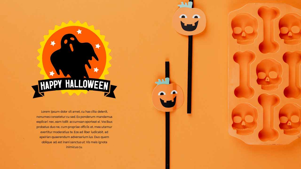 Happy Halloween Google presentation