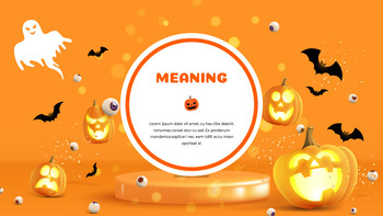 Happy Halloween Google presentation