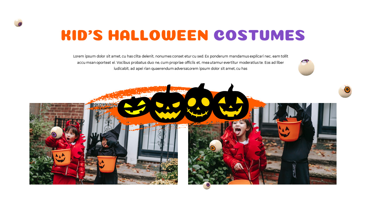 Happy Halloween Google presentation