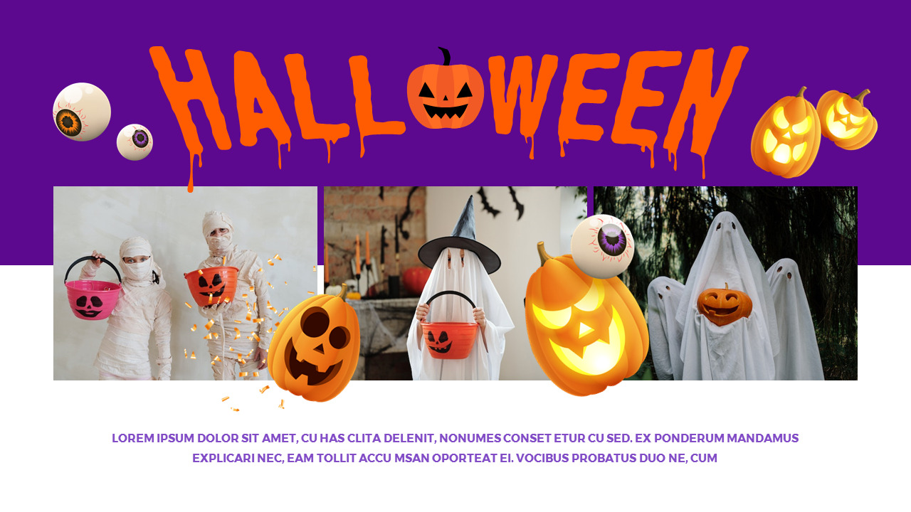 Happy Halloween Google presentation