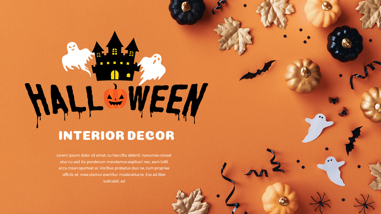 Happy Halloween Google presentation