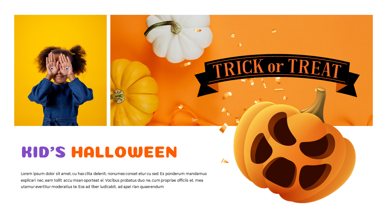 Happy Halloween Google presentation