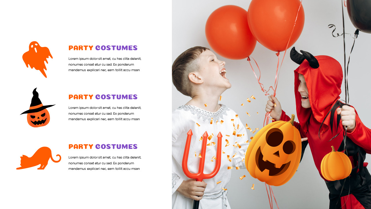 Happy Halloween Google presentation