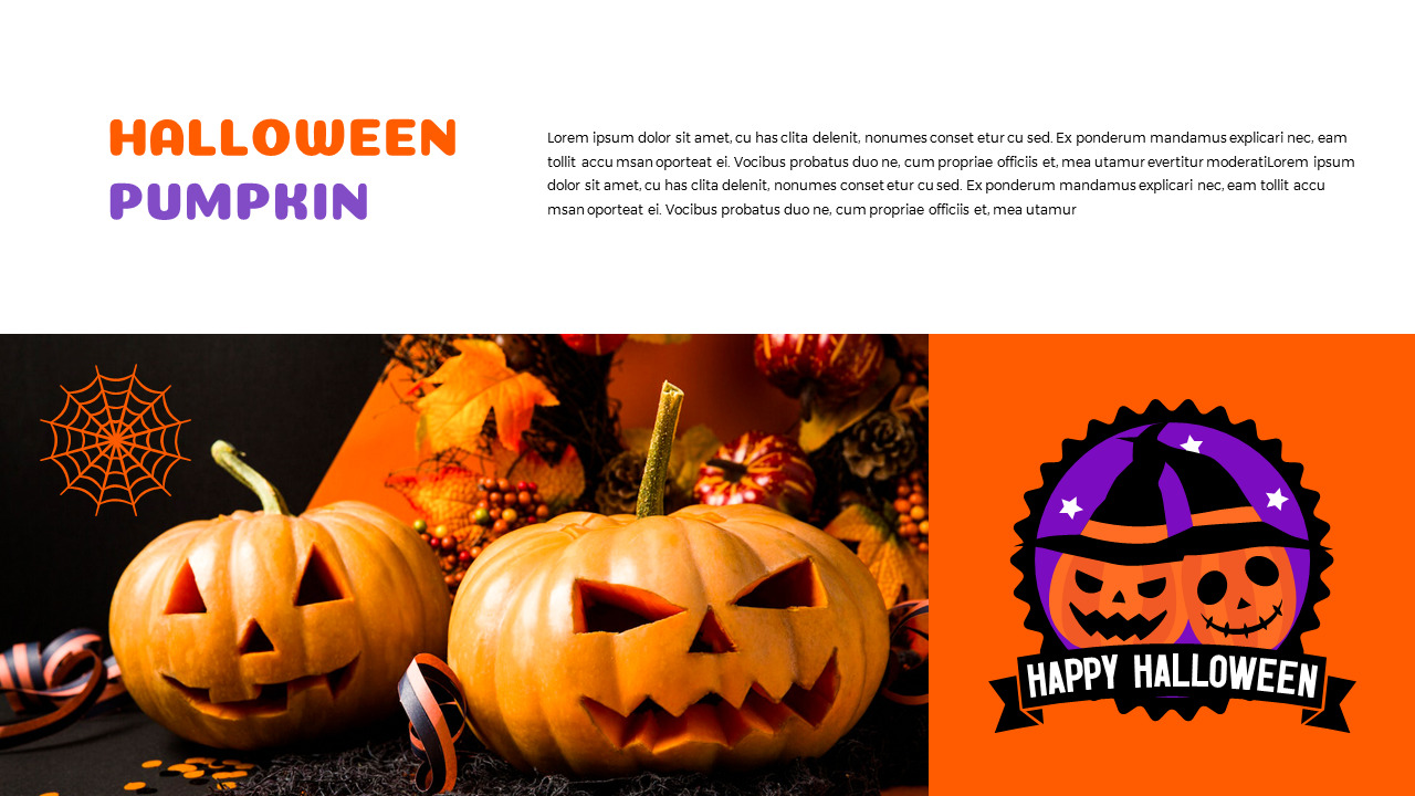 Happy Halloween Google presentation