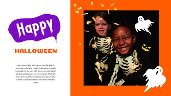 Happy Halloween Google presentation