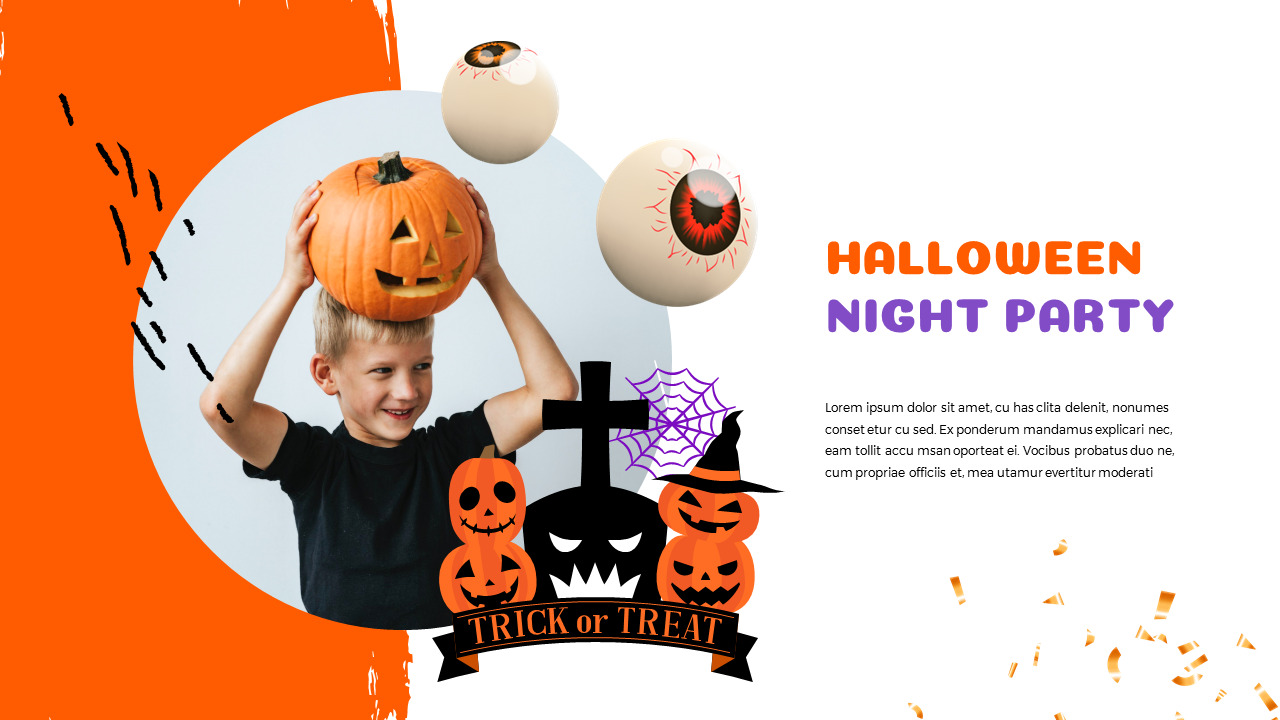 Happy Halloween Google presentation