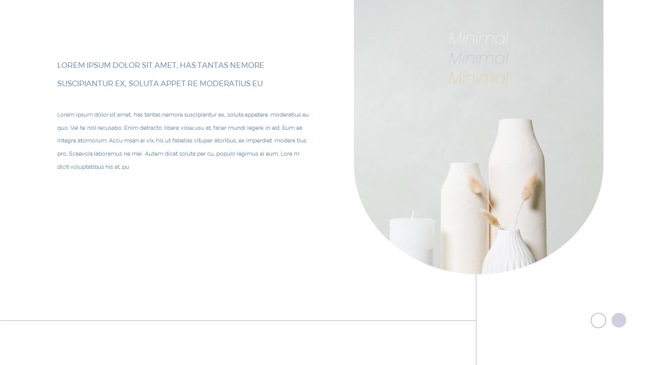 Minimal Custom Google Slides