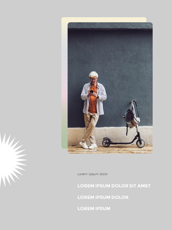 Beautiful Senior Life Easy Google Slides
