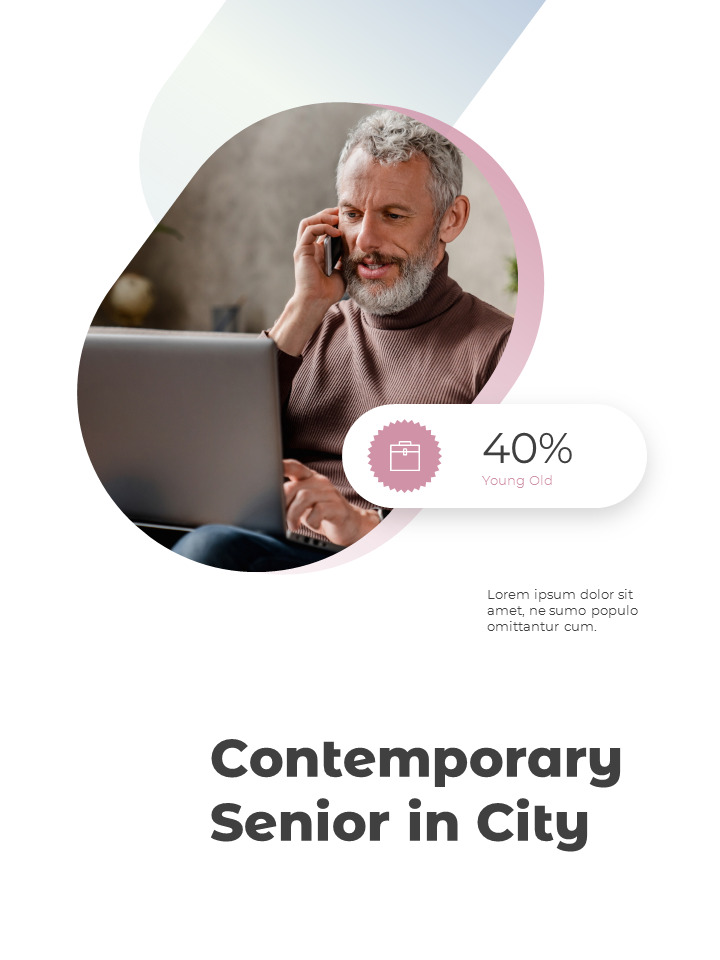 Beautiful Senior Life Easy Google Slides