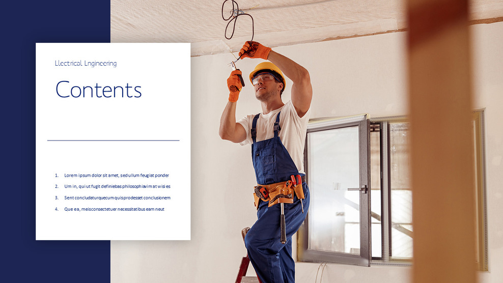 Electrical Engineering modern powerpoint