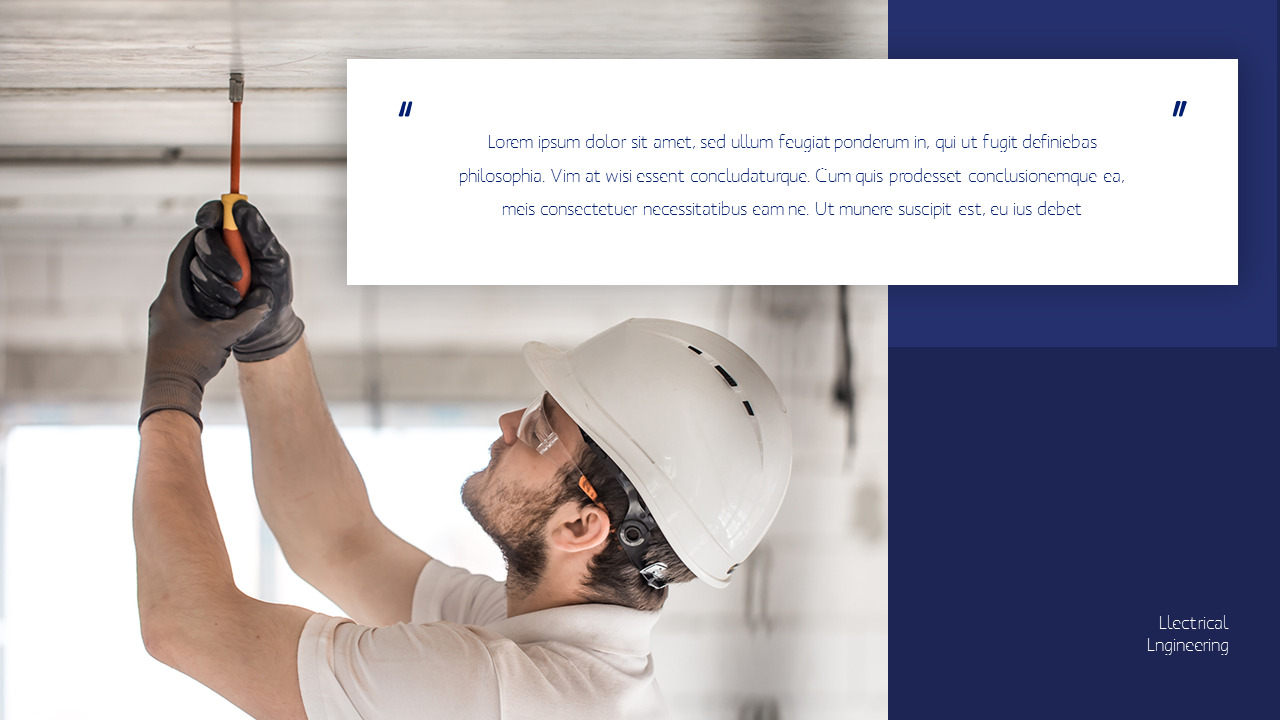 Electrical Engineering modern powerpoint