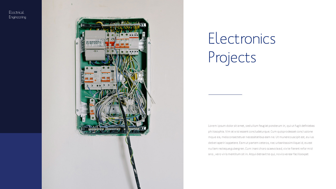 Electrical Engineering modern powerpoint