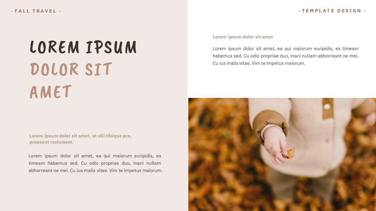 Autumn Travel fun google slides themes