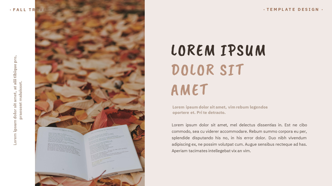 Autumn Travel fun google slides themes