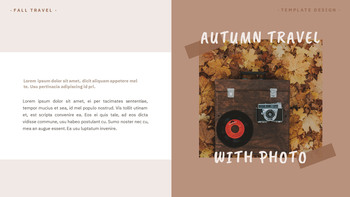 Autumn Travel fun google slides themes
