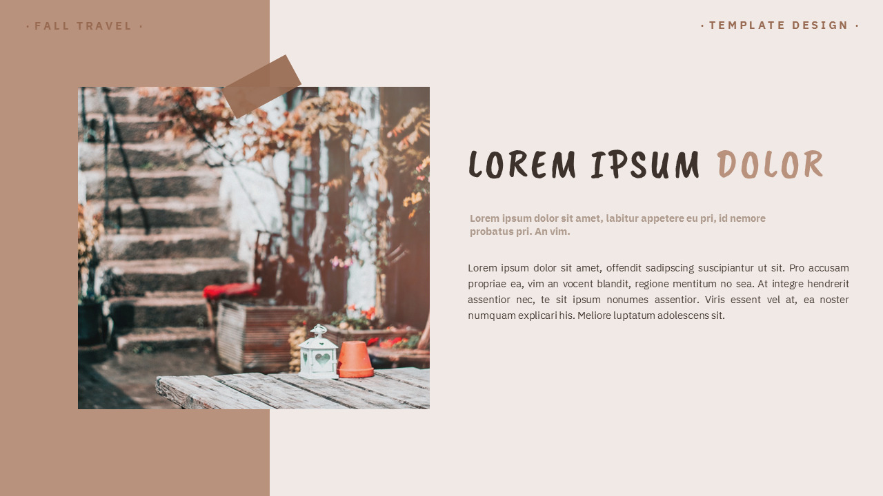 Autumn Travel fun google slides themes