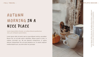 Autumn Travel fun google slides themes