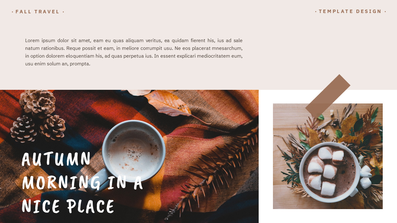 Autumn Travel fun google slides themes
