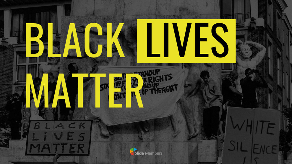 Black Lives Matter Simple Google Slides Templates