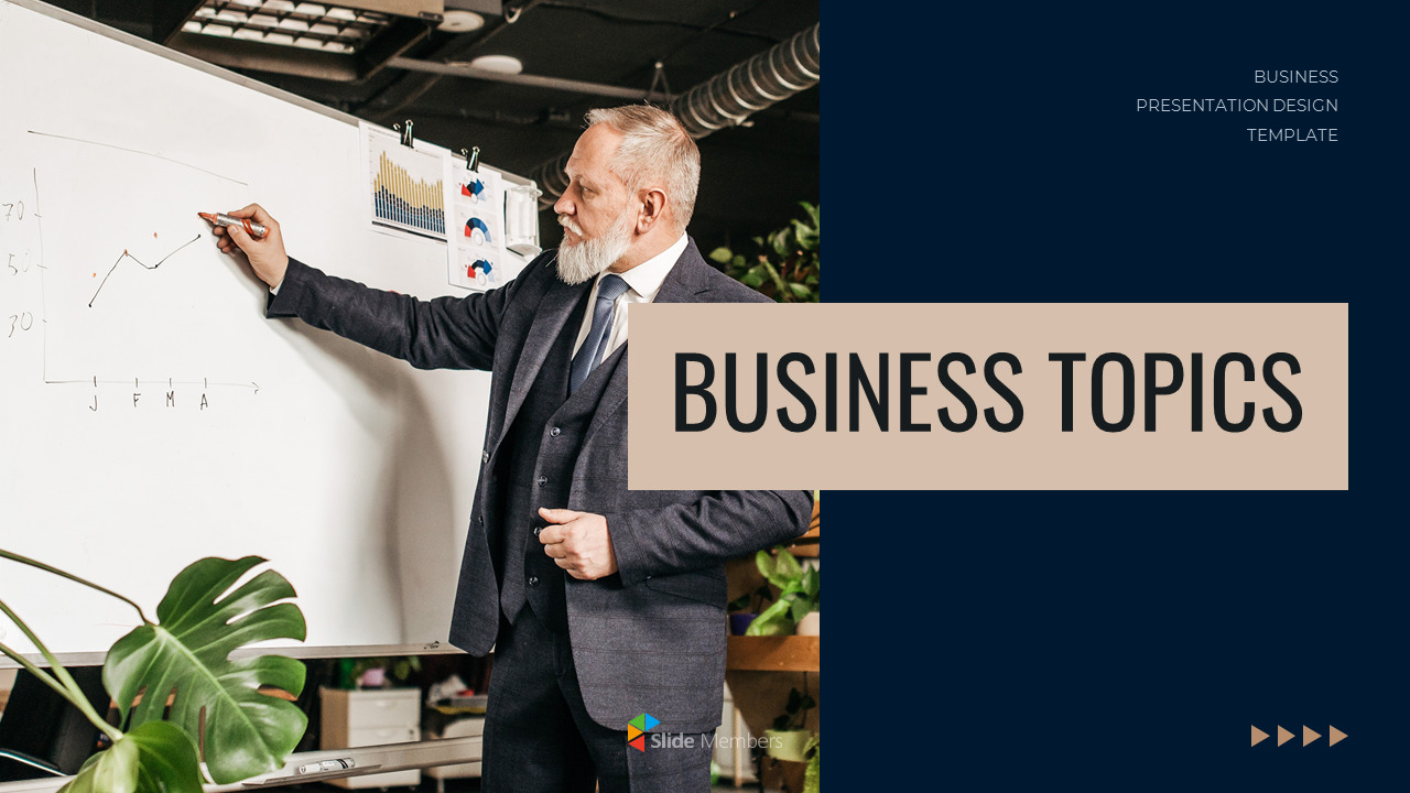 Business Topics Simple Slides Design