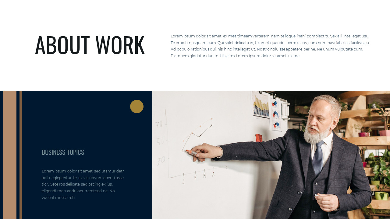 Business Topics Simple Slides Design