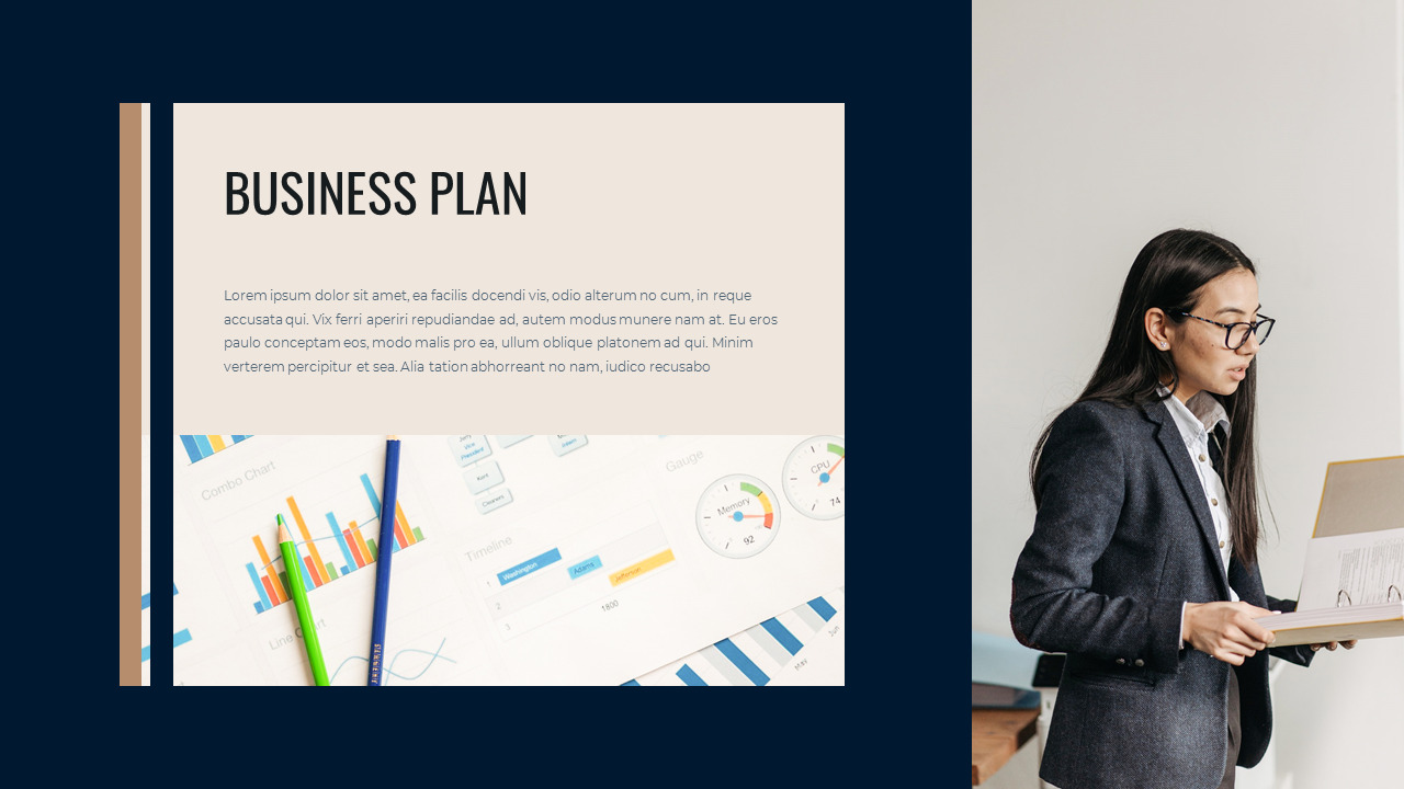 Business Topics Simple Slides Design