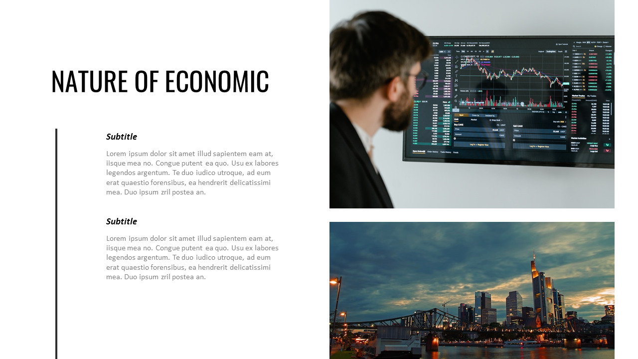 Economy template google slides business|Finance