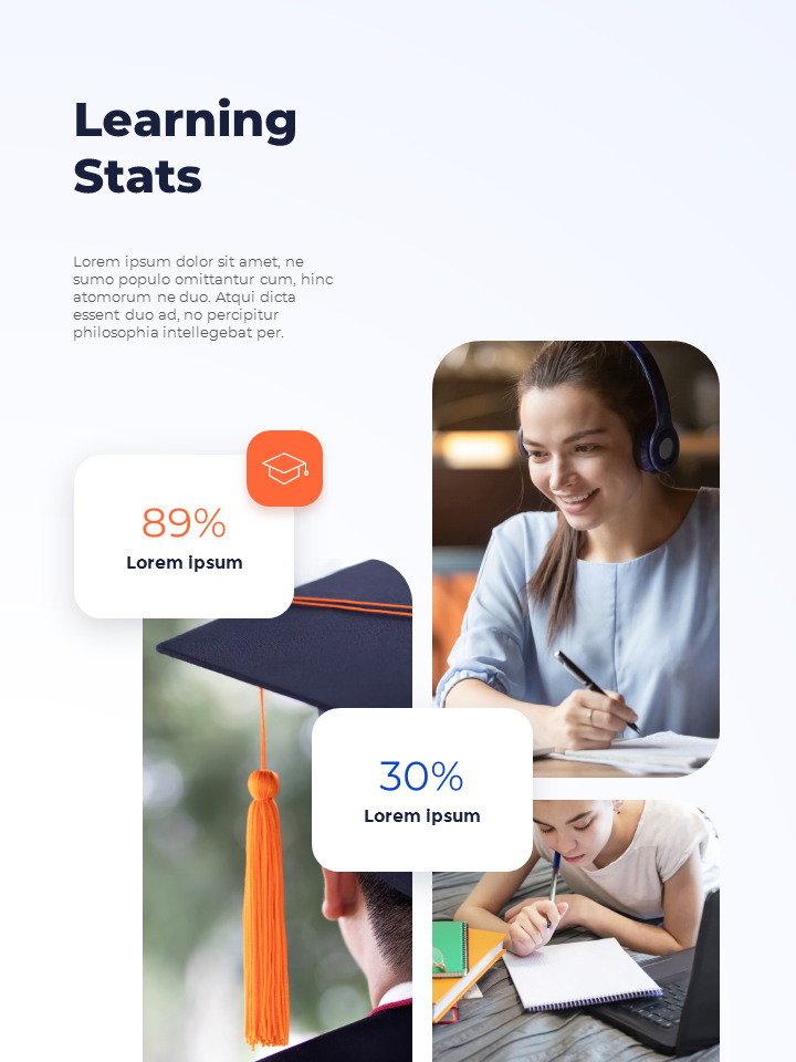 Educate Vertical Interactive PPT