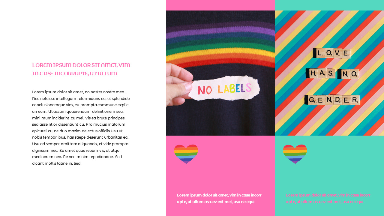 LGBT Rights company profile ppt template