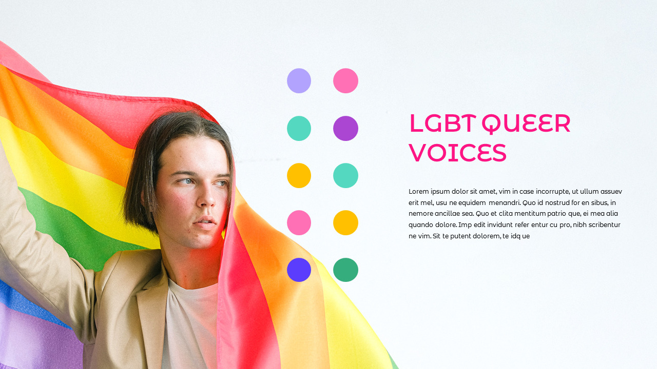 LGBT Rights company profile ppt template