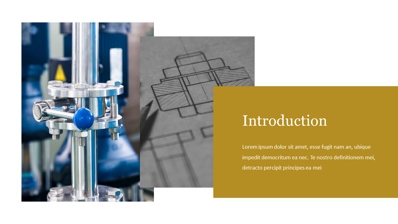 Mechanical Engineering company profile ppt template|Business|Google Slides