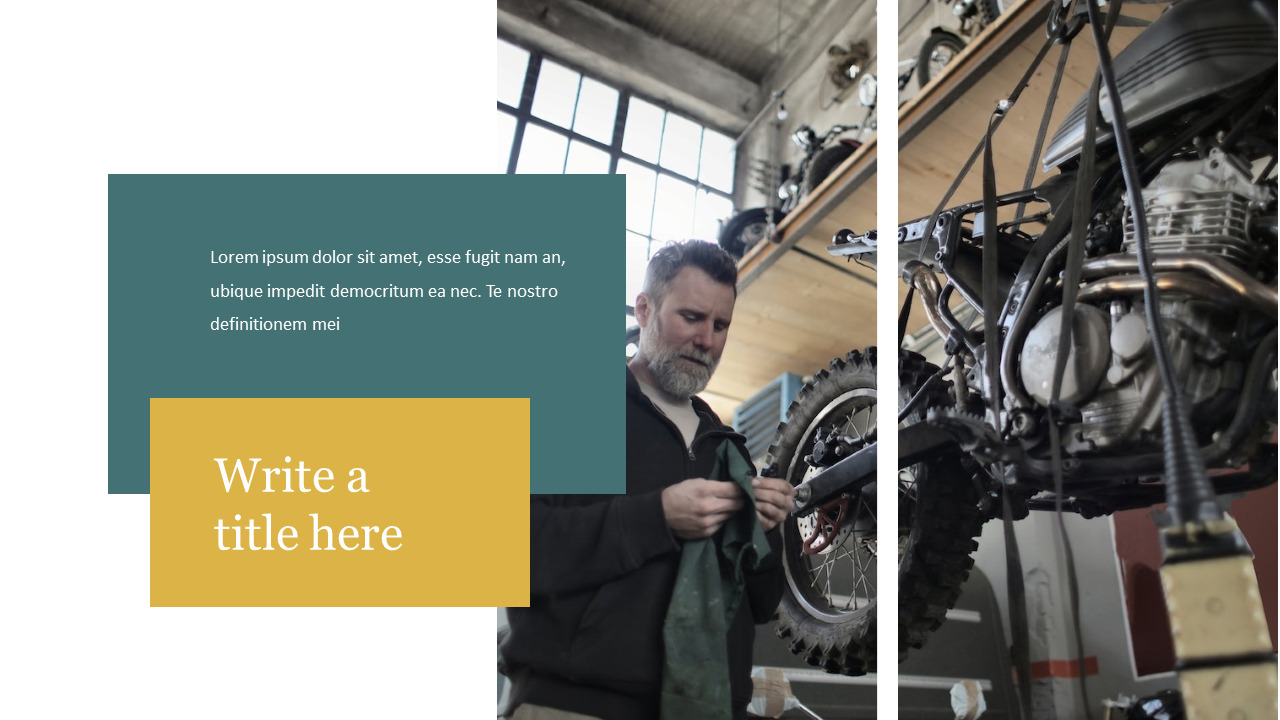 Mechanical Engineering company profile ppt template|Business|Google Slides