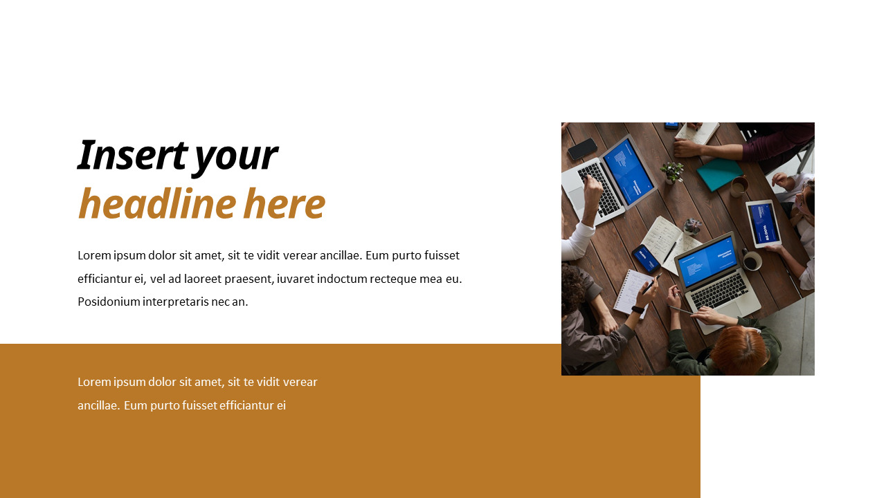 Teamwork computer ppt background|Business|Templates