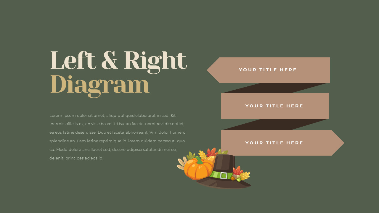 Thanksgiving Day Simple Presentation Google Slides Template