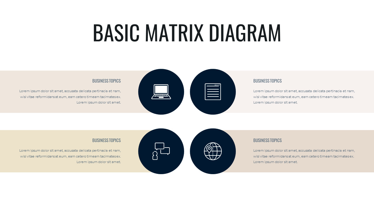 Business Topics Simple Slides Design