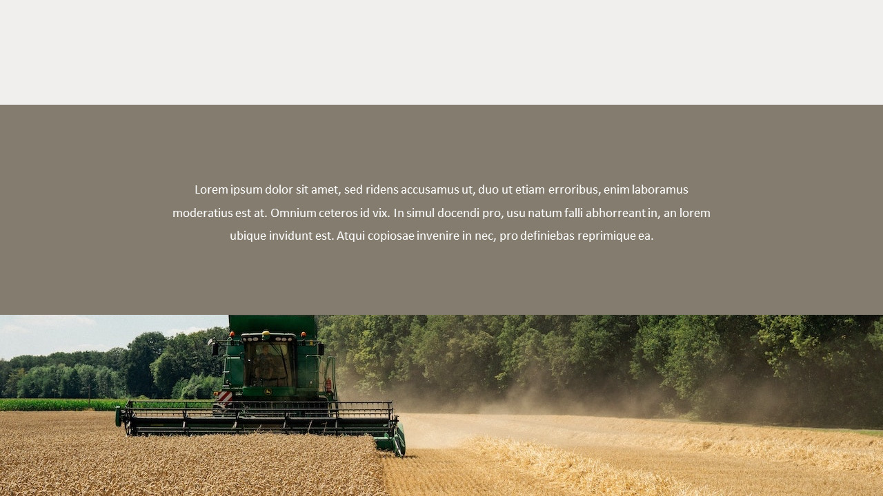 Farming Harvest Theme PPT Templates|Lifestyle
