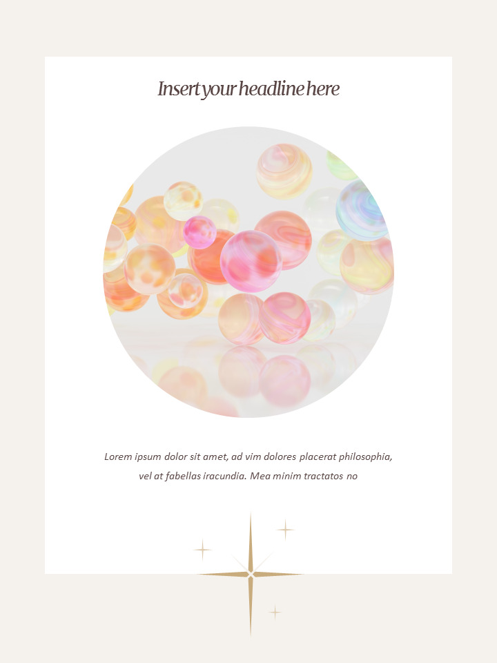 Glass Visual Design best google slides templates