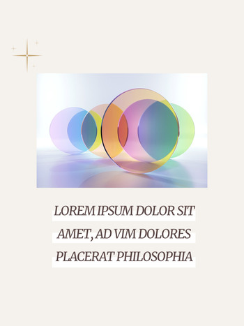 Glass Visual Design best google slides templates