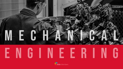 Mechanical Engineering business plan template ppt