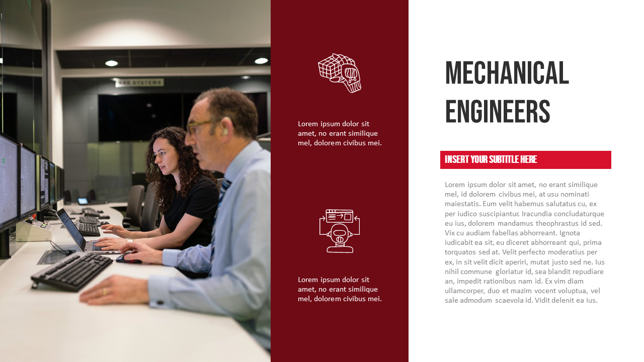 Mechanical Engineering business plan template ppt