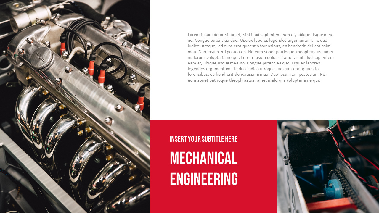 Mechanical Engineering business plan template ppt