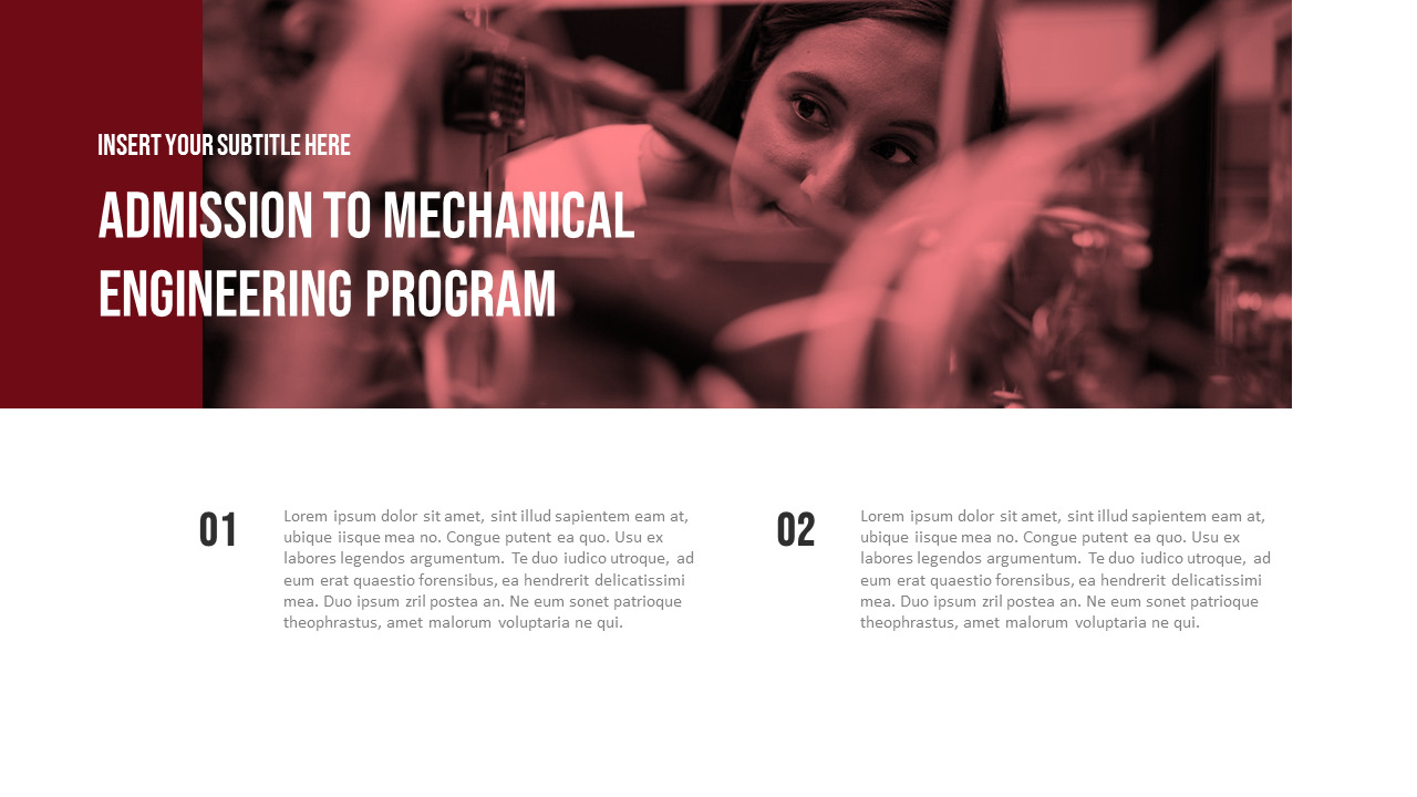 Mechanical Engineering business plan template ppt