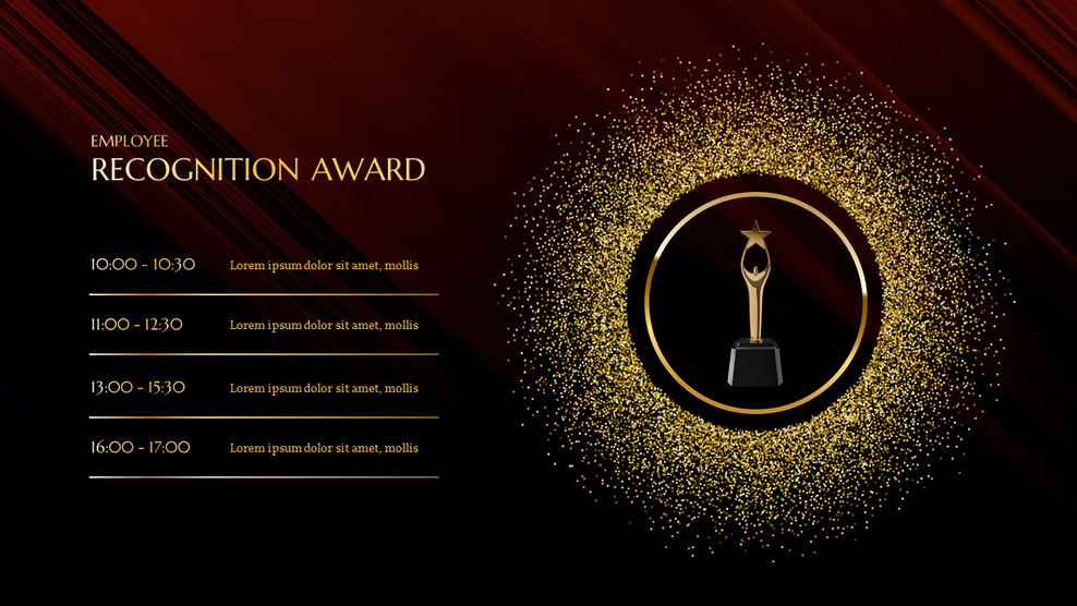 Employee Recognition Award Product Deck