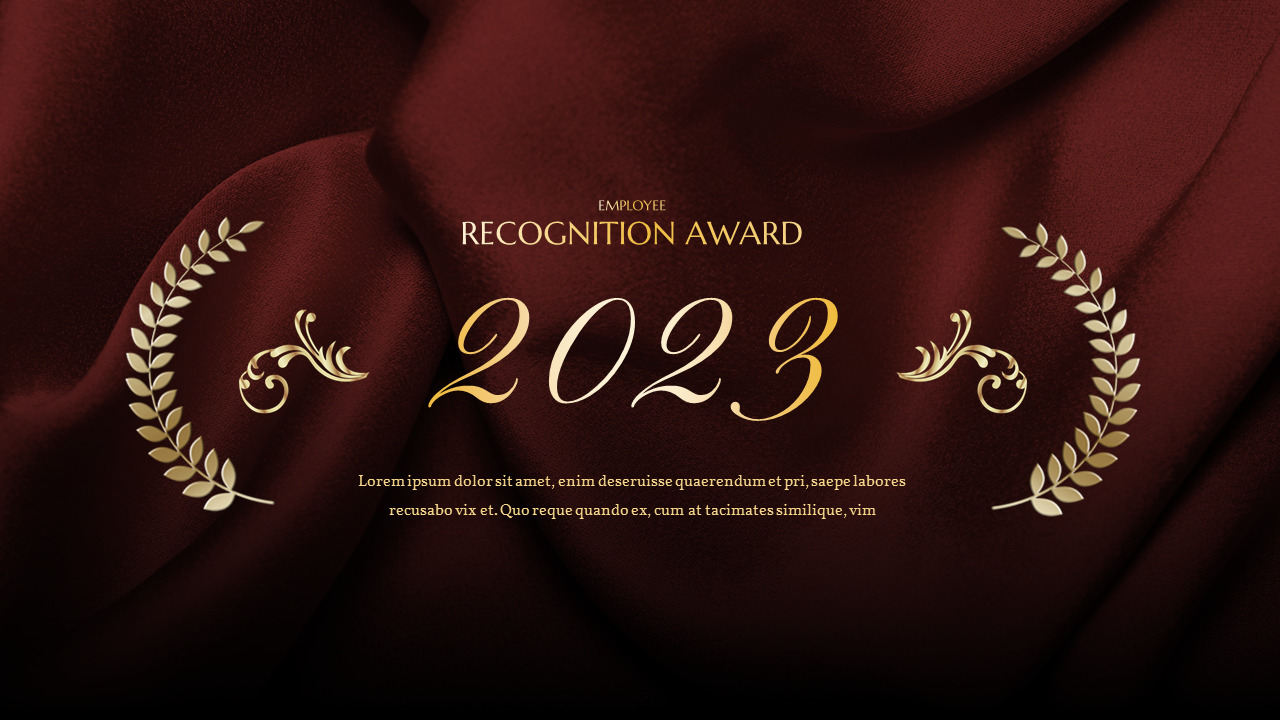 Employee Recognition Award Product Deck