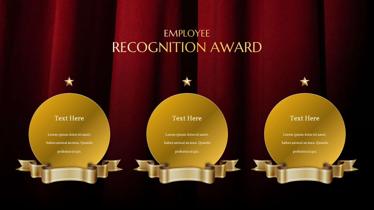 Employee Recognition Award Product Deck
