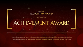 Employee Recognition Award Product Deck